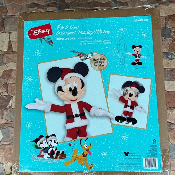 Holiday | 4ft Christmas Singing Mickey Mouse Limited Edition | Poshmark